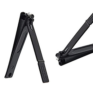 Manicure Set Nail Clippers Pedicure Kit，16 Pieces Stainless Steel Manicure Kit with PU Leather Case (Grey)