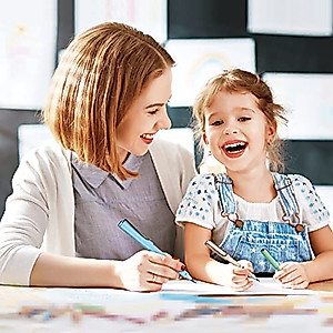 ALECPEA 4pcs Everlasting Pencil Infinite Pencil, Infinity Pencil with Eraser. Inkless Magic Pencils Eternal with 4pcs Replacement Nibs, Portable Reusable Erasable Writing Pencil