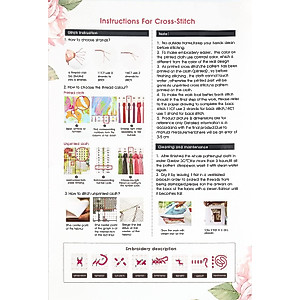 WUSARPLY Christmas Stamped Cross Stitch Kits - Snowman Needlepoint Counted Cross Stitch Kits for Beginners Adults Patterns Dimensions Embroidery Kits Arts and Crafts