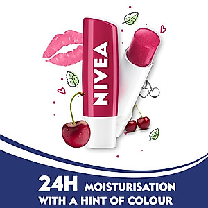 Nivea Lip Care Fruity Shine Cherry, 4.8gm