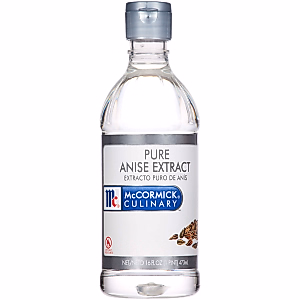 McCormick Culinary Pure Anise Extract, 16 fl oz - One 16 Fluid Ounce Bottle of Anise Extract for Baking, Subtle Licorice Flavor for Cookies, Cakes and More