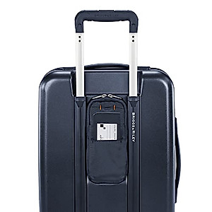 Briggs & Riley Sympatico Hardside Domestic Spinner Luggage, Matte Navy, 22-Inch Carry-On