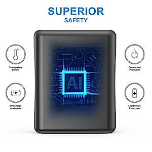 USB C Fast Charger, CHANEDE 120W Compact 5 Port USB C Charging Station,Laptop Portable USB C Wall Charger PD Adapter 3 USB C and 2 QC USB A for Notebook MacBook Pro/Air, Galaxy, iPhone, Dell XPS IPad