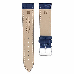 Ewatchparts 19MM NEW LEATHER WATCH BAND STRAP FOR IWC PILOT PORTUGUESE TOP GUN PORTOFINO