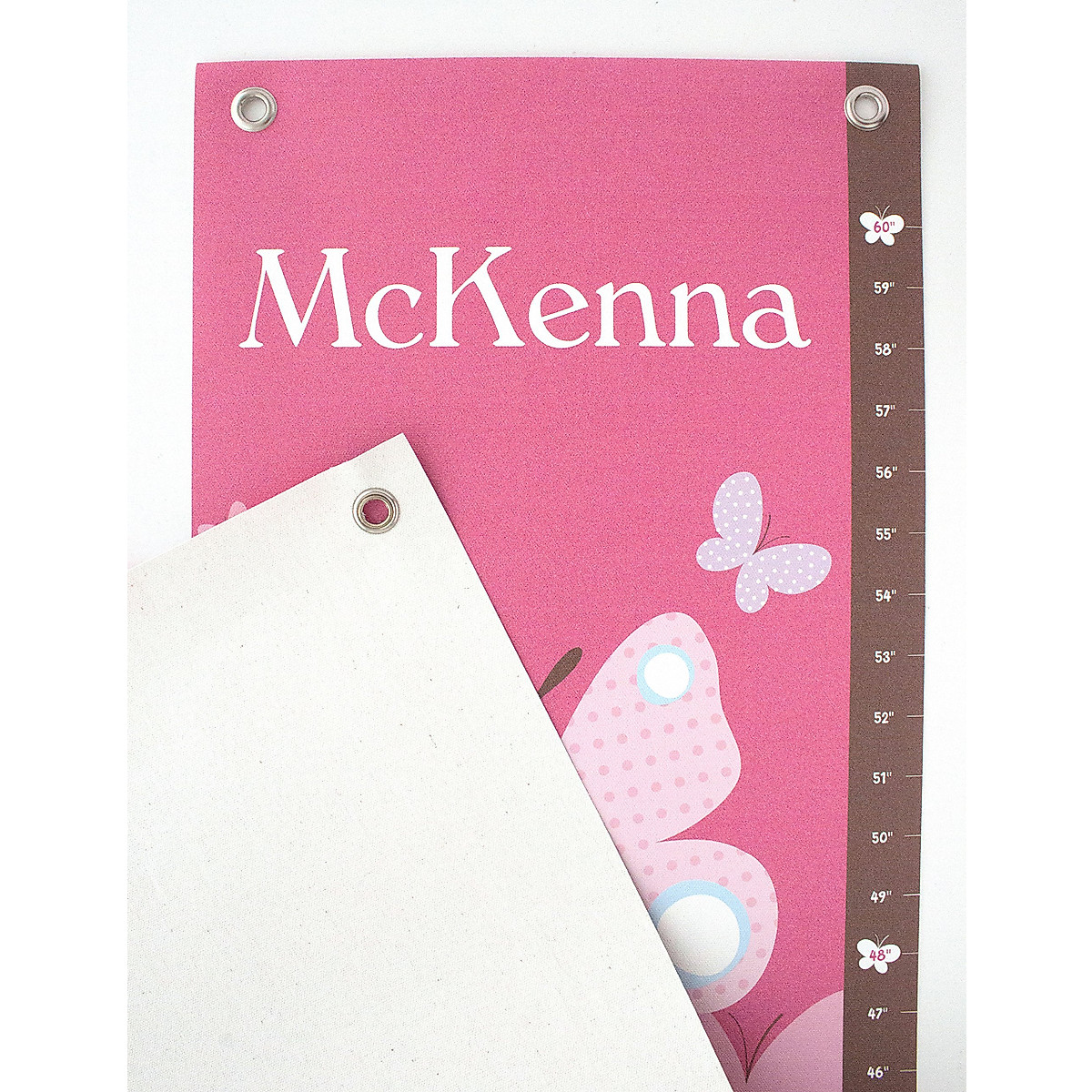Personalized Growth Chart for Kids, Butterflies - I See Me!