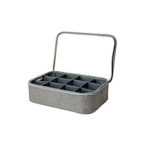 In This Space 12 Divider Storage Organizer for Small Teacups and China