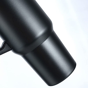 Stainless Steel Vacuum Tumbler with handle | stanley 40 oz tumbler with handle black | simple modern 40 oz tumbler | Stanley cup 40 oz | stanley rubber bottom | 40 oz tumbler | bottom cup