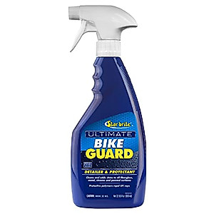 STAR BRITE Ultimate Bike Guard - Motorcycle Detailer & Protectant Spray - Remove Road Grime, Add Shine & Protect in 5 Minutes (098022)