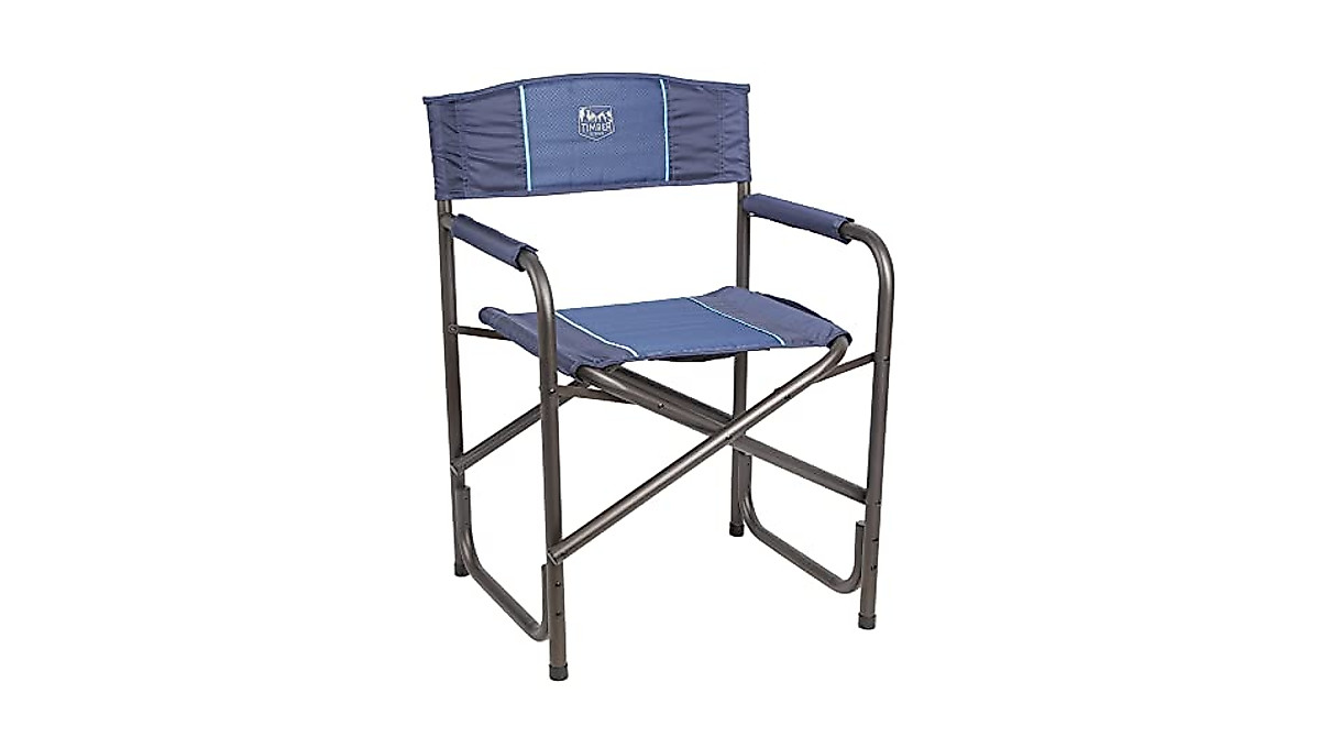 TIMBER RIDGE Heavy Duty Collapsible Outdoor Camping Chair