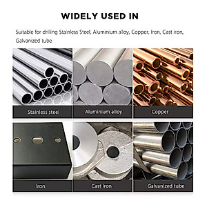 LudoPam 3/32" inch Cobalt Steel Twist Drill Bit Set M35 Jobber Length,Straight Shank, Extremely Heat Resistant, Suitable for Drilling in Stainless Steel and Iron,Pack of 10