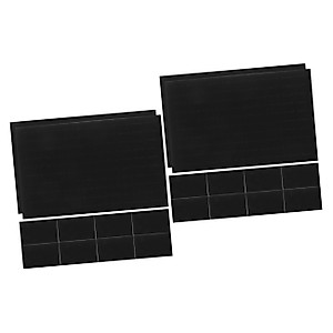 NOLITOY 20 Pcs Jewelry Box Pad Jewelry Sponge Holder Jewelry Sponge Insert Showcase Display for Selling Ear Stud Pad Ear Stud Holder Ring Tray Ring Holder Insert Storage Tray Mosaic Velvet