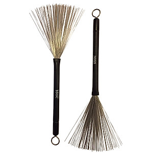 ROSS Percussion Retractable Wire Drum Brushes