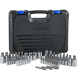 EPAuto Torx Bit Socket and External Torx Socket Set 63-Piece Set