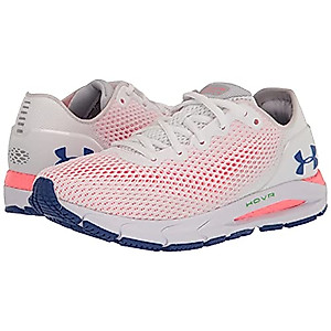 Under Armour Women's HOVR Sonic 4 Running Shoe, White (109)/Brilliance, 5.5