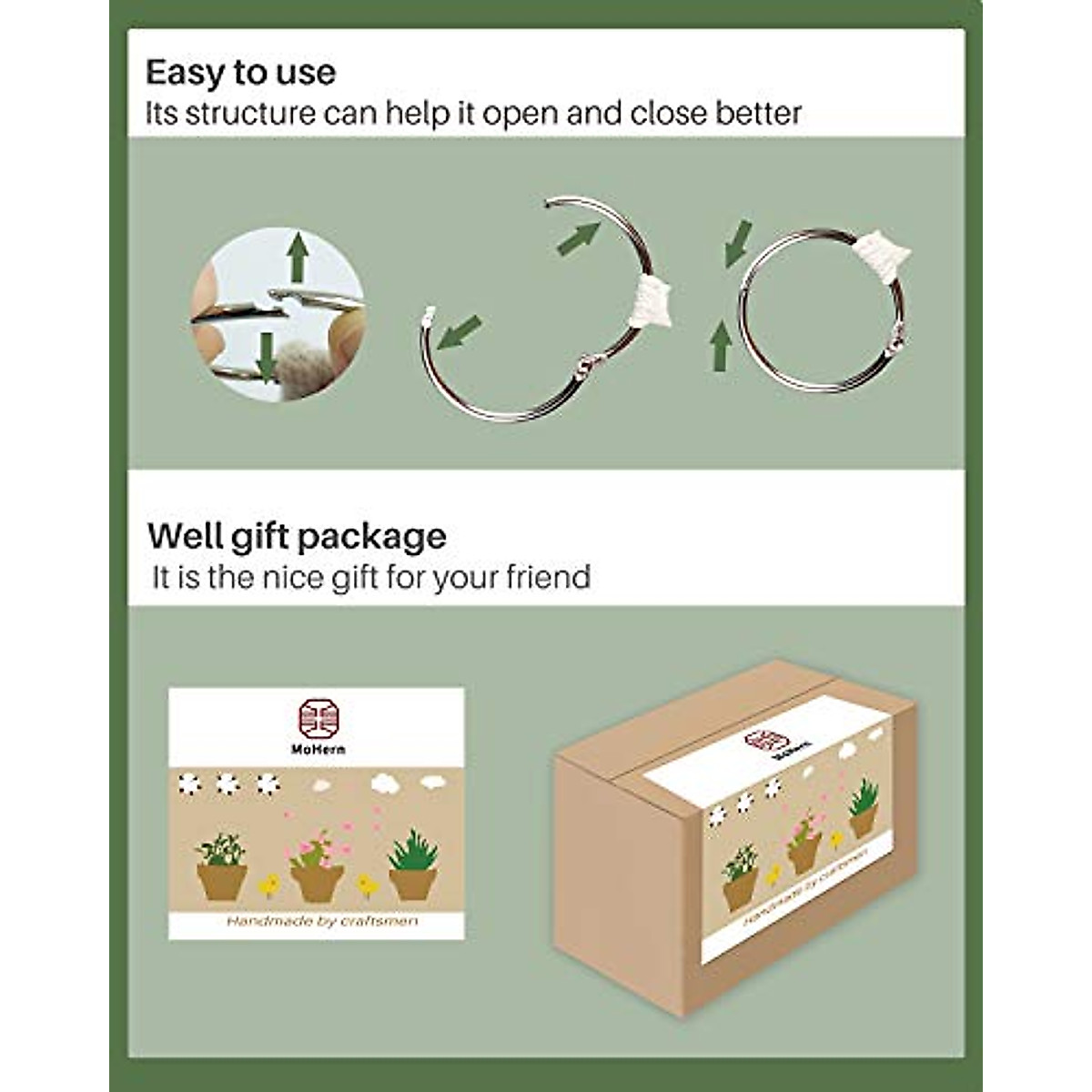 Mini Macrame Plant Hanger with Pot, 3 Pcs Small Hanging Car Plant, Cute Hanging Rearview Mirror Charms, Boho Car Decor, for Plant Lover by MoHern