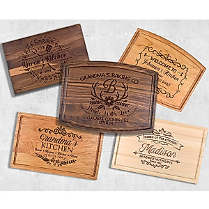 Personalized Mom Cutting Board Gift For Mom Grrandmother Custom Mothers Day Cutting Boards for Women