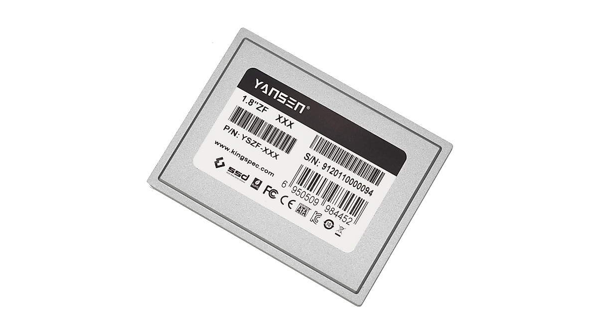 KingSpec Yansen 128GB ZIF SSD for Old Laptops & Media Players