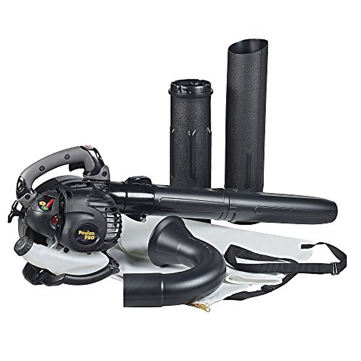 Poulan Pro PPBV25, 25cc 2-Cycle Gas 450 CFM 230 MPH Handheld Leaf Blower/Vacuum