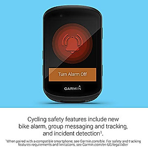 Garmin Edge 530, Performance GPS Cycling/Bike Computer with Mapping, Dynamic Performance Monitoring and Popularity Routing