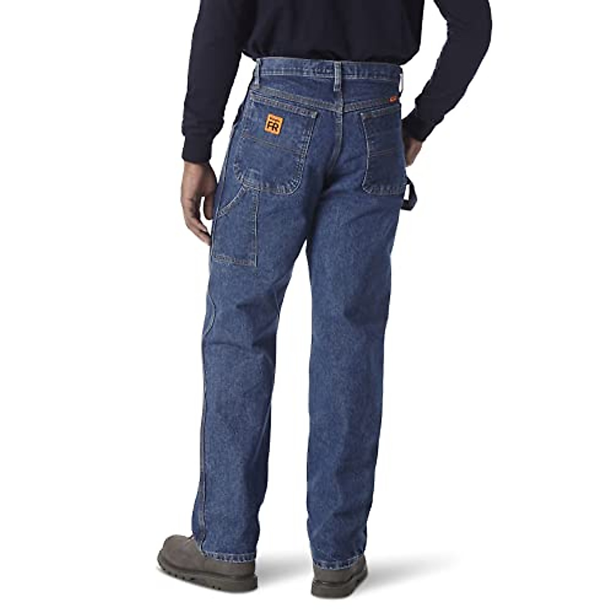Wrangler Riggs Workwear mens Fr Flame Resistant Carpenter Jean Work Utility Pants, Denim, 31W x 32L US
