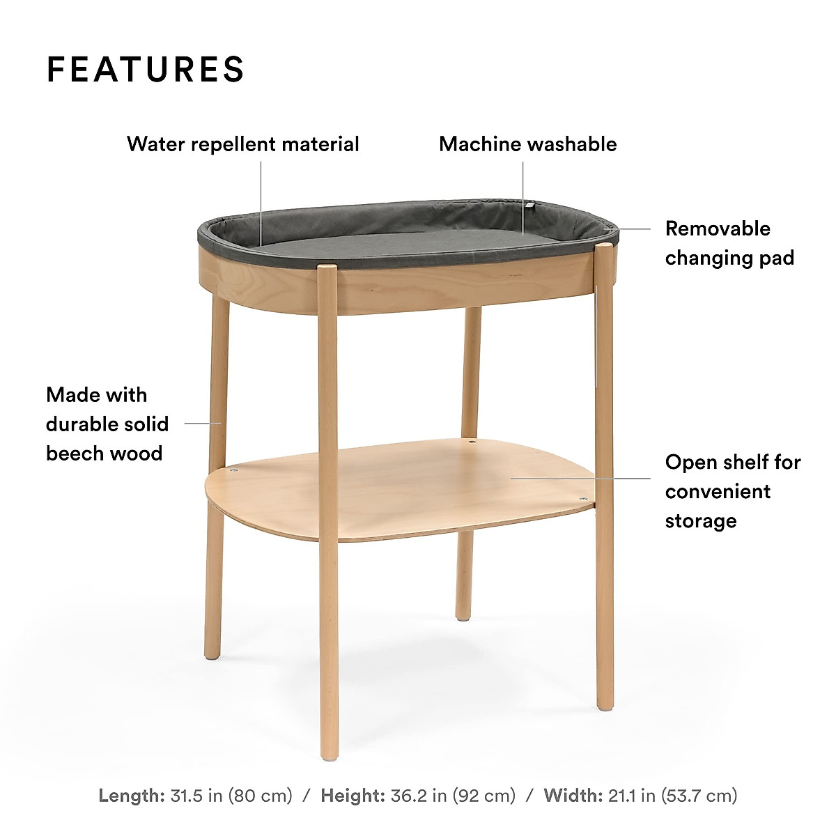 Stokke Sleepi Changing Table (Natural)