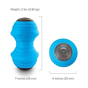 Trigger Point Performance TriggerPoint CHARGE VIBE Three-Speed Ridged Vibrating Portable Foam Roller