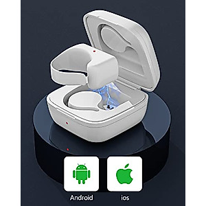 TIK Tok Bluetooth Remote Control Wireless Page Turner Tiktok Scrolling Control Rechargeable with Ring Design for iPhone Android Ipad Cell Phone (White)