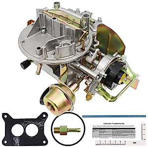 2 Barrel Carburetor 2100 2150 Carburetor For Ford 289 302 351 Carb F100 F250 F350 360 Cu Jeep Engine Mustang Replace for Motorcraft/Autolite 2100 2150 Carburetor with Electric Choke