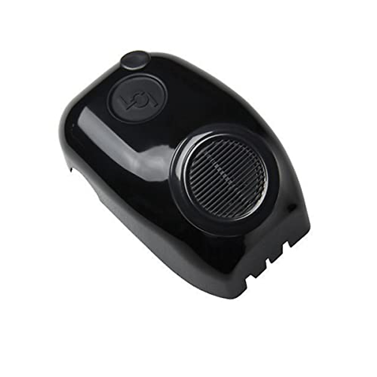 Lippert Components Solera Power RV Awning Speaker Drive Head Front Cover, Durable Black Plastic, Universal Fit for Short, Flat and Pitched Assemblies, Sound Grill - 354185