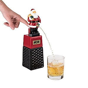 True Santa Liquor Dispenser, Gag Gift, 16 oz Beverage, Wine, Beer, Whiskey, Vodka, Gin, Alcohol Dispenser