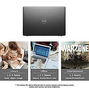 YRDD6 Laptop Battery for Dell Inspiron 3493 3501 3582 3583 3584 3593 3793 5480 5481 5482 5485 5491 5493 5585 5590 5591 5593 5594 5598 7586 OYRDD6 VM732 OVM732 1VX1H 01VX1H（42Wh 11.4V 3-Cell）