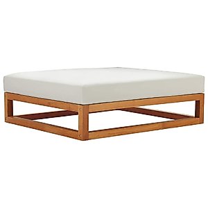 Modway EEI-3422-NAT-WHI Newbury Lounge & Deep Seating Chairs
