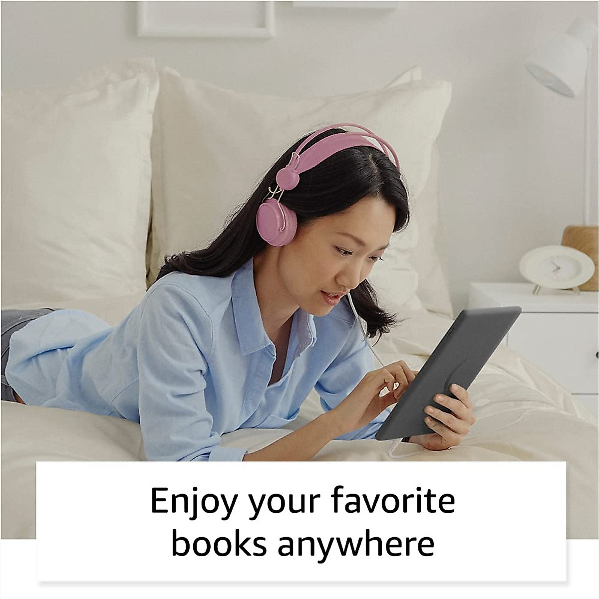 All-new Amazon Fire HD 8 Plus tablet, 8” HD Display, 32 GB, 30% faster processor, 3GB RAM, wireless charging, (2022 release), Gray