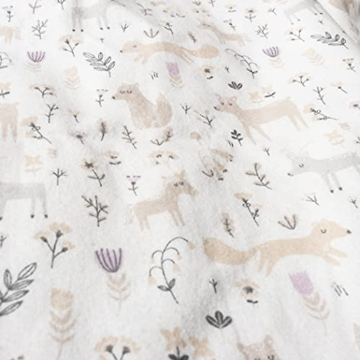 Trend Lab Mystical Forest Flannel Fitted Crib Sheet (103767)