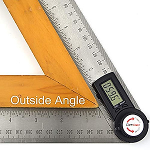 GemRed Digital Protractor & Digital Angle Gauge