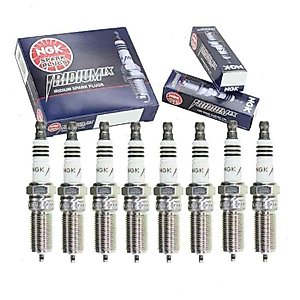 8 pc NGK Iridium IX Spark Plugs compatible with GMC Sierra 1500 5.3L 6.2L V8 2014-2020