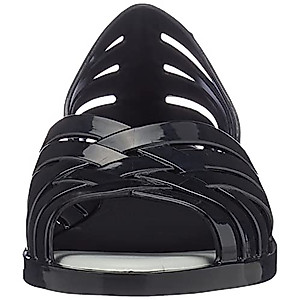 Melissa Womens Flora Flats Sandals Black 8
