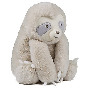Ice King Bear Baby Sloth Stuffed Animal Plush Toy, 10 Inches, Cute Beige