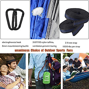 Camping Hammock with Mosquito Net and Rain Fly - Travel Hammock Bug Net - Hammock Tent for Outdoor Hiking Backpacking Travel Camping Accessories and Camping Gear…