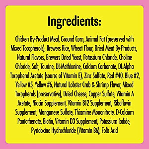 TEMPTATIONS ShakeUps Crunchy and Soft Cat Treats, Crustacean Celebration Flavor, (12) 2.47 oz. Pouches