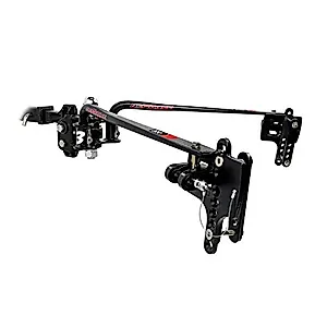 Camco Eaz-Lift ReCurve R3 800lb Weight Distribution Hitch | Features 1,000lb Max Tongue Weight Rating, 2-5/16-inch Ball has a 15,000lb Max Rating, and Adjustable Sway Control | (48782)