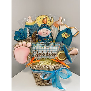 LILIAO Cute Elephant Cookie Cutter for Baby Shower - 4 x 3.3 inches - Stainless Steel