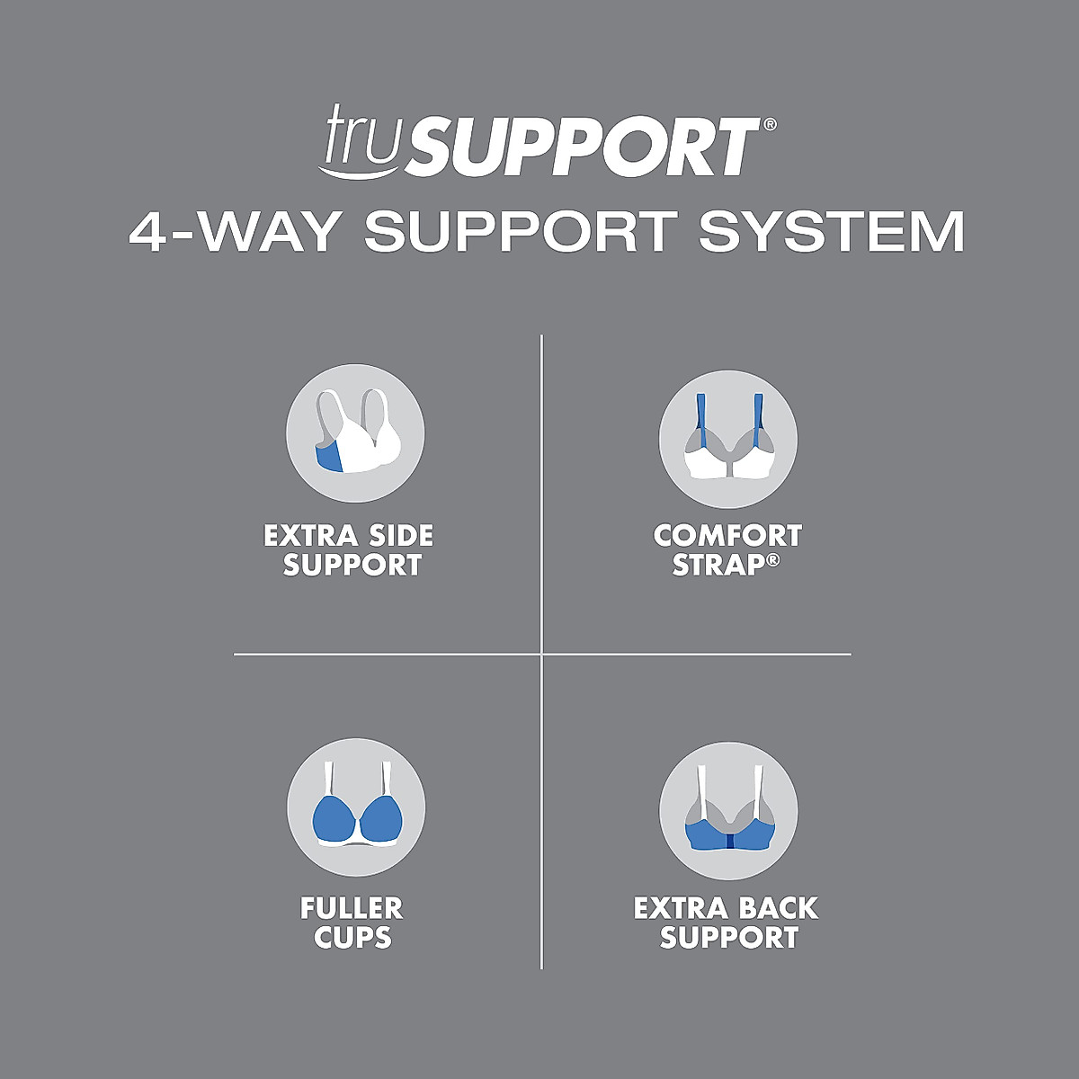 Playtex womens 18 Hour Silky Soft Smoothing Wireless Us4803, Available in Single and 2-pack Bras, Private Jet, 38DD US