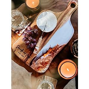 Charcuterie Board, Resin Serving Board, Personalised Cheese Board, Engraved Chopping Board, Antipasti Board, Antipasto Platter, Cheese Plate