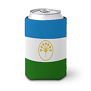 2 PCS Bashkortostan Flag Can Cooler Party Gift Beer Drink Coolers Coolies