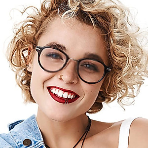 Double Hoop Nose Lip Ring Studs Nostril Cartilage Piercing Single Piercing Double Spiral Nose Rings Earring for Unisex 12PCS