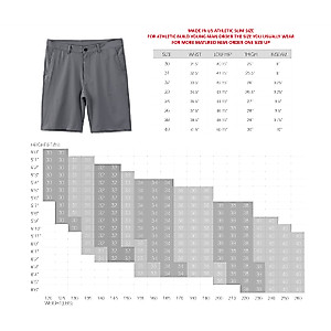 Vetemin Men's Casual Performance Quick Dry Slim Fit Workout Hiking Hybrid Dress Chino Golf Shorts Fresh Army 30