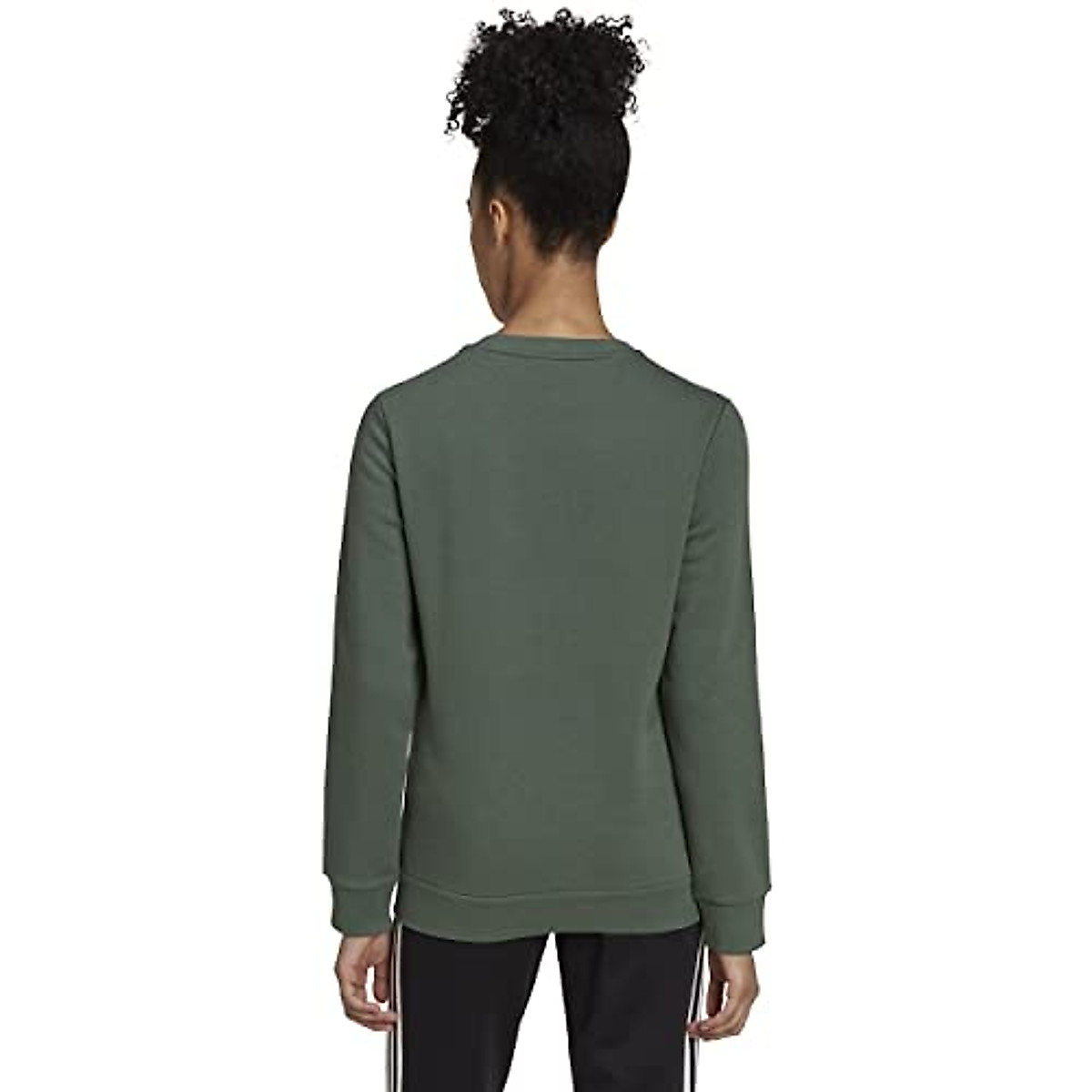 adidas Essentials 3-Stripes Womens Fleece Sweatshirt XS