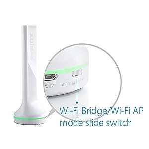 Edimax 5GHz/11AC Wi-Fi Range Extender - White, EW-7288APC
