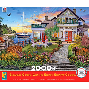 Ceaco - David Maclean - Coastal Escape - 2000 Piece Jigsaw Puzzle